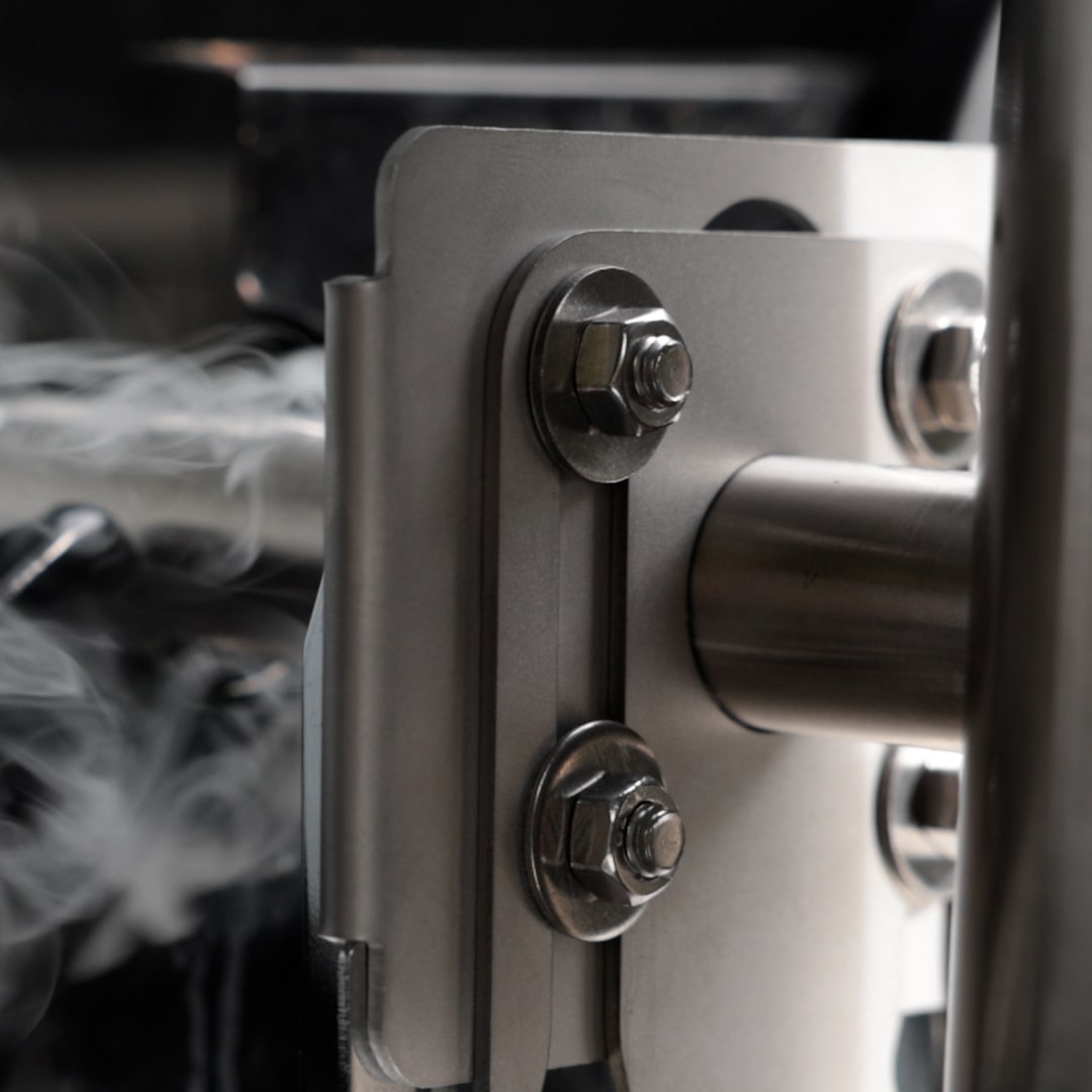 Quick Mount Smoker Attachment Weber Hooded BBQ and Grills Smokai