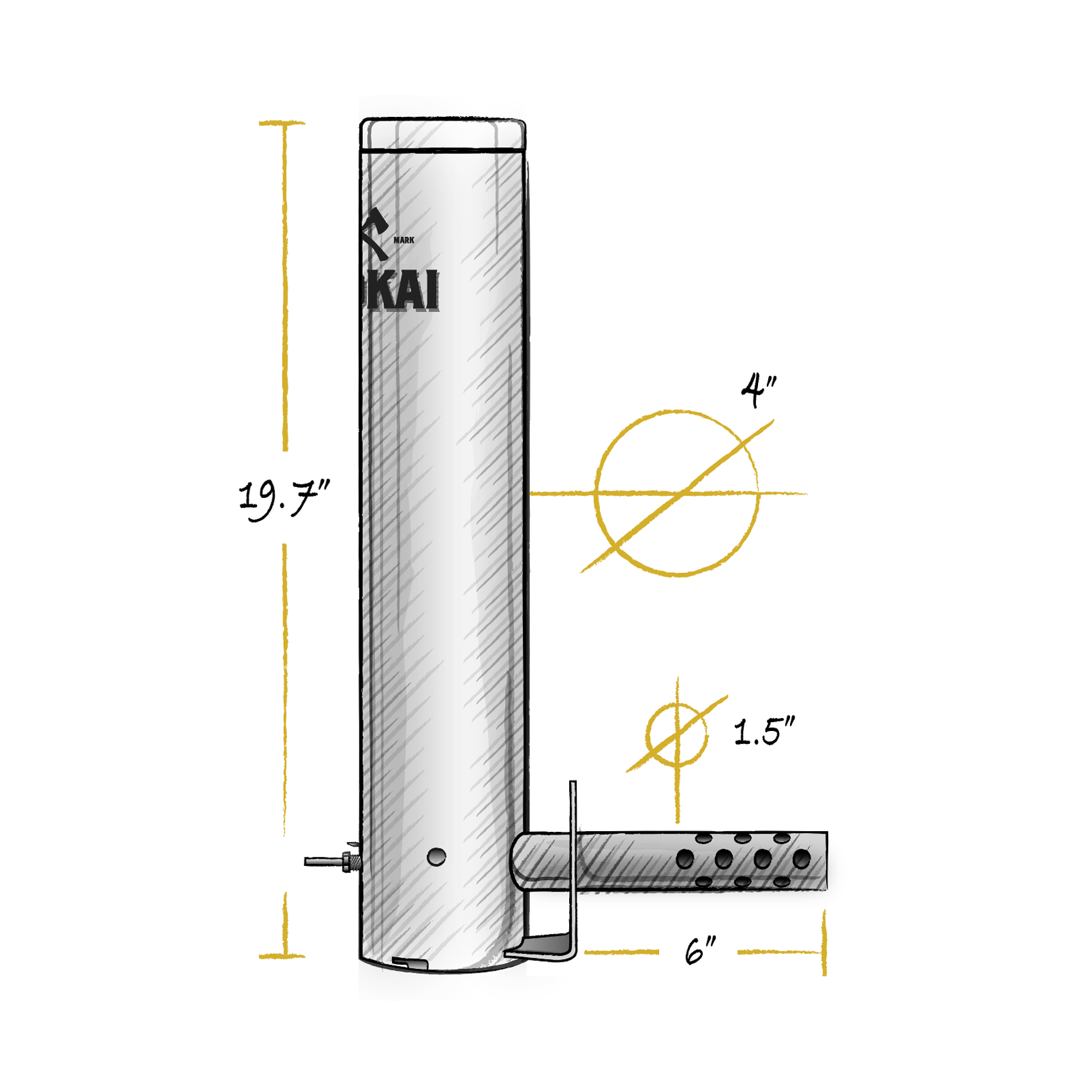 Smokai 4L Monster Cold Smoker / Smoke Generator / Woodchip & Pellet Smoker