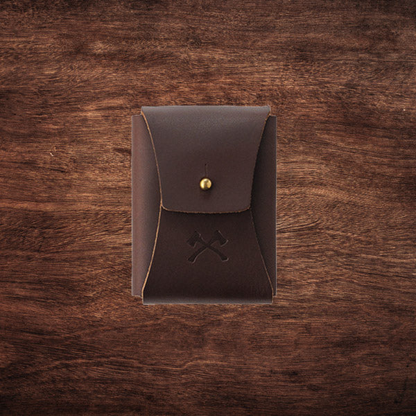 Leather Card Holster - Brown – Smokai