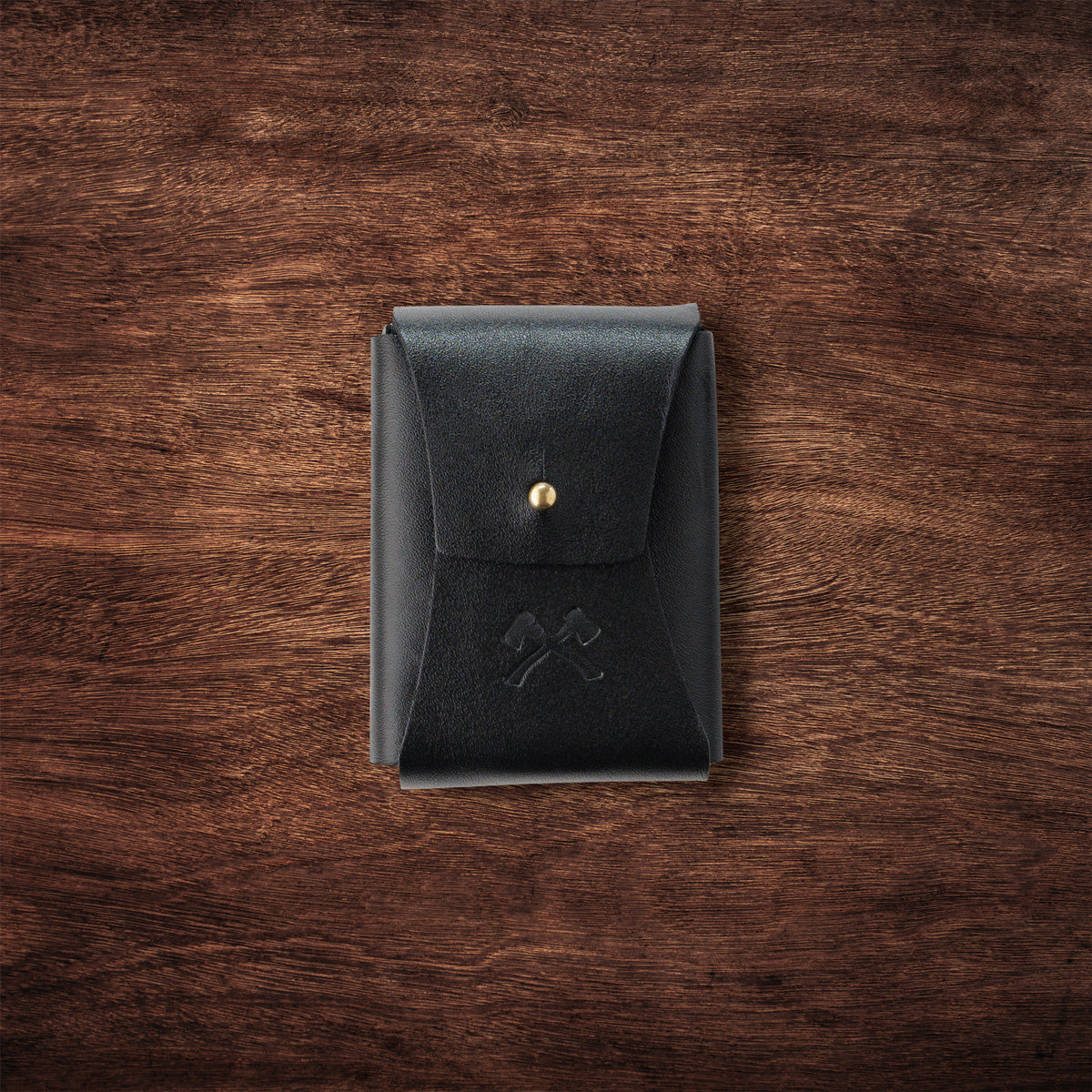 Leather Card Holster - Black – Smokai
