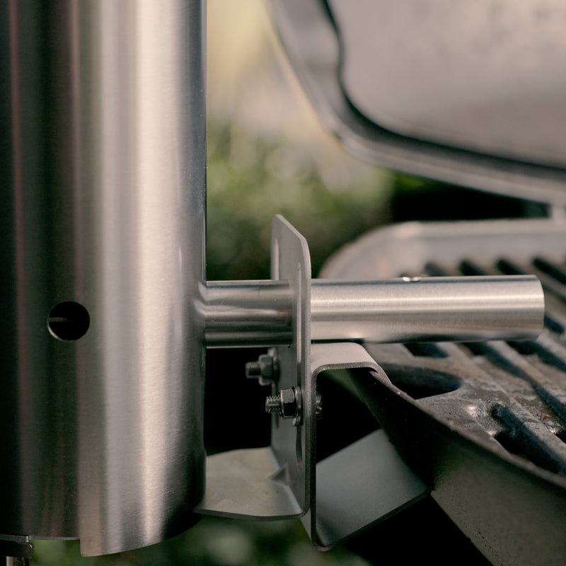 Quick Mount Smoker Attachment Weber BBQ Smokai