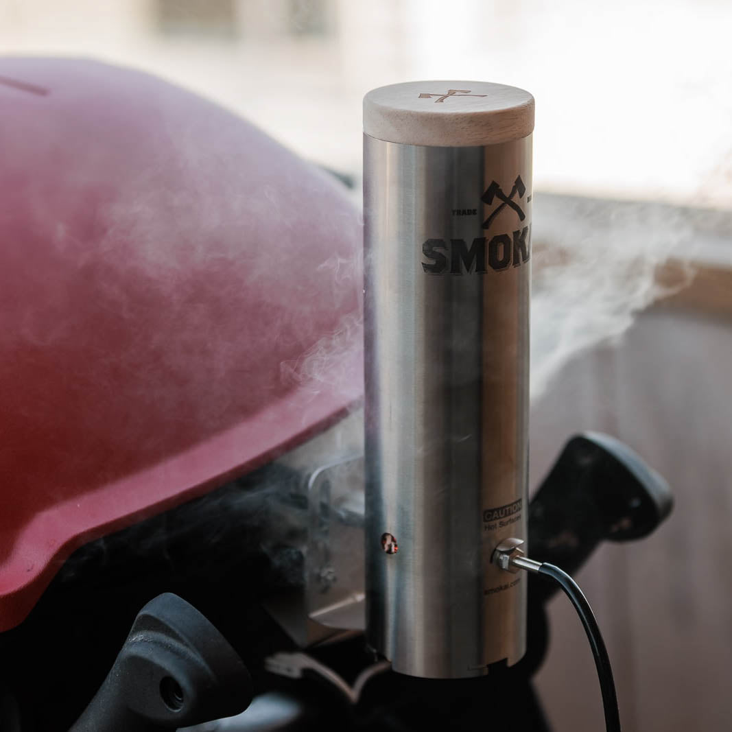 Quick Mount Smoker Attachment Weber BBQ Smokai